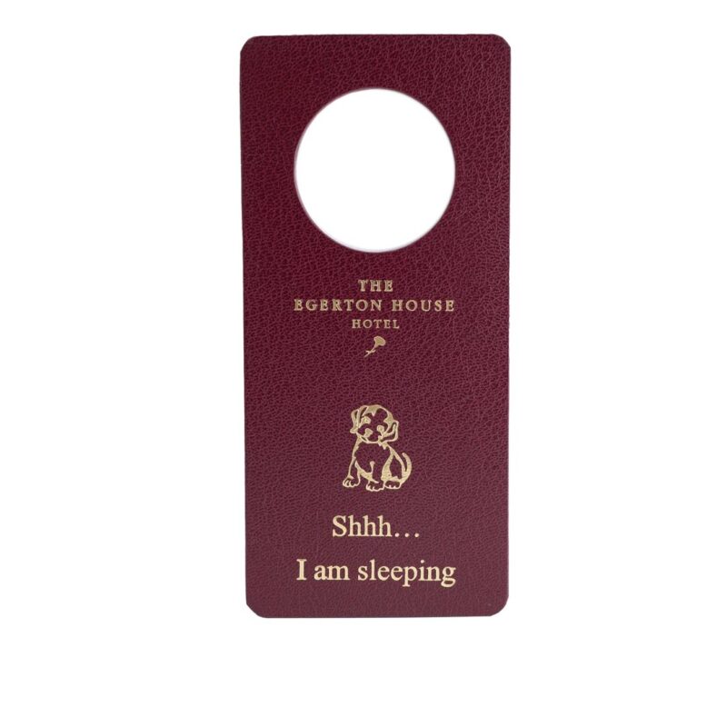 1055 DND Sign Door Hanger - Tudor Jones & Co