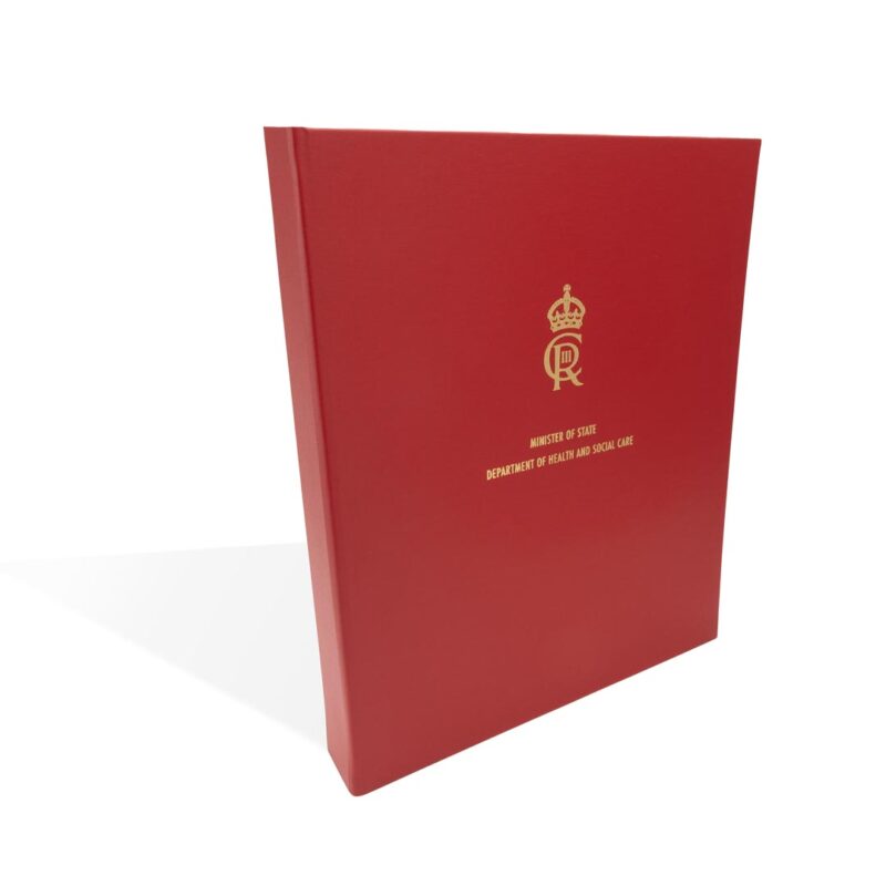 1049 Bespoke Ring Binder - Tudor Jones & Co
