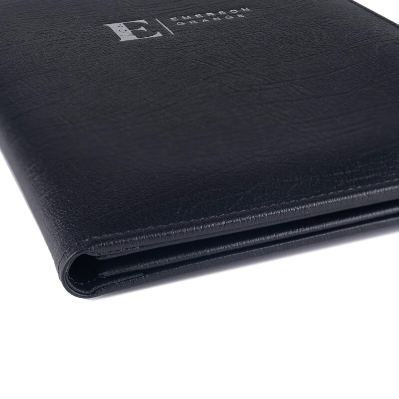 A4 Leather Menu Cover - Tudor Jones & Co